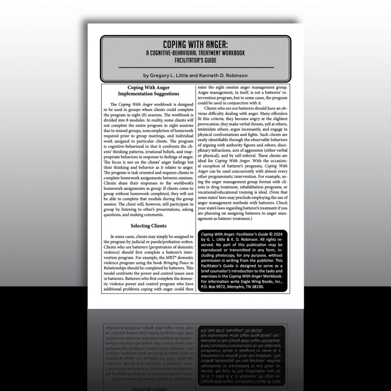 Products Archive - Page 2 of 6 - MRT-Moral Reconation Therapy ...